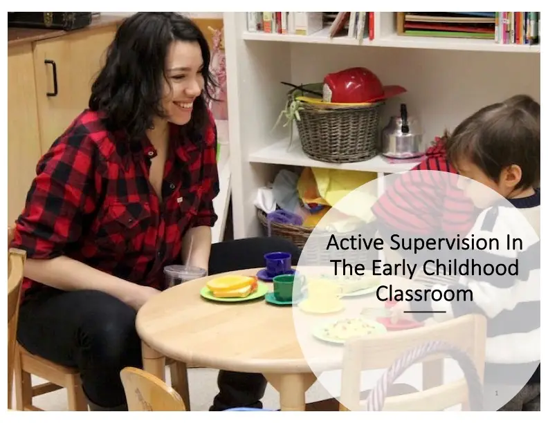 Active Supervision In The Early Childhood Classroom - The Child Care ...